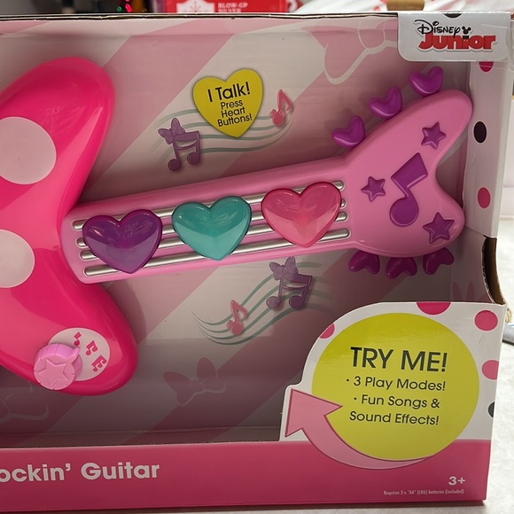 Disney | Toys | Disney Junior Minnie Mouse Rocking Guitar | Poshmark